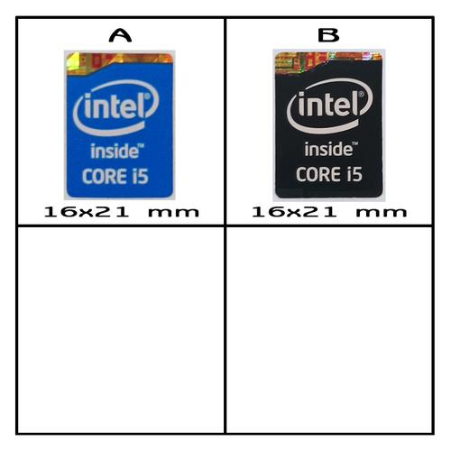 Jual Sticker Stiker Logo intel Core i5 Gen 4 Gen 5 Original - A - Kab ...