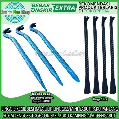 Jual LINGGIS KECIL PENDEK BESI BAJA ULIR LINGIS MINI CABUT PAKU PNJNG ...