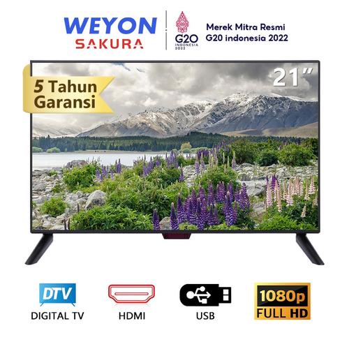 Jual NEW TV LED 21 INCH HD SMART TV TELEVISI MURAH GARANSI 1 TAHUN ...
