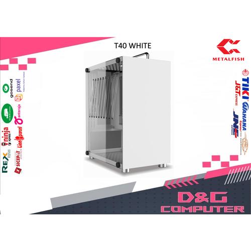 Jual CASING METALFISH T40 WHITE - Jakarta Pusat - DnGITOnline | Tokopedia