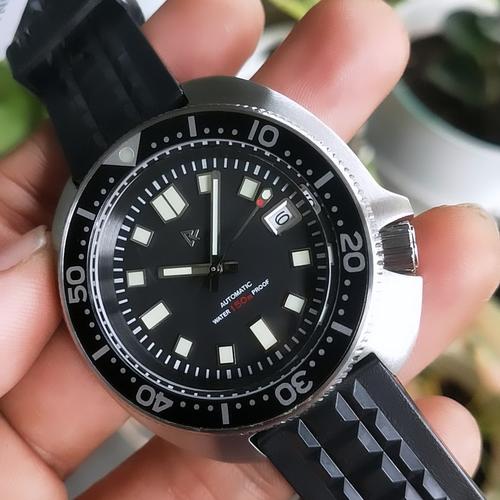 Jual Rdunae vintage willard, turtle, automatic Seiko nh35a - gold ...