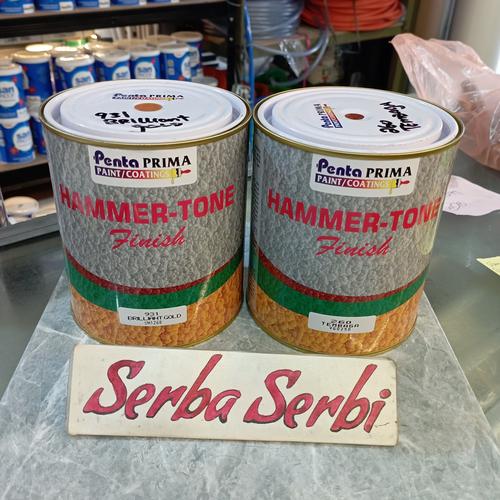 Jual (Hammertone) Cat minyak corak kulit jeruk 1kg Penta - 931 B.Gold ...