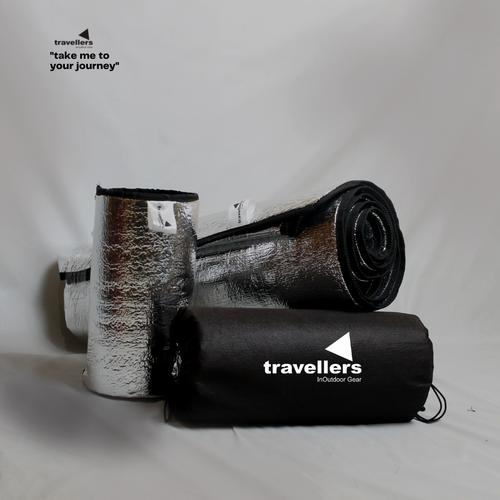 Jual Travellers Matras Alumunium FOAM Bubble Double Side 1P / 2P - 1 ...