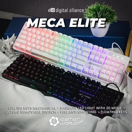 Jual KEYBOARD DIGITAL ALLIANCE GAMING MECA ELITE SWITCH ORANGE - Hitam, Orange Swtich - Kota ...