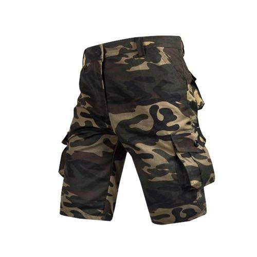 Jual ZHON ARMY - Edric Combat Short - Cargo Camouflage Army Krem - Army ...
