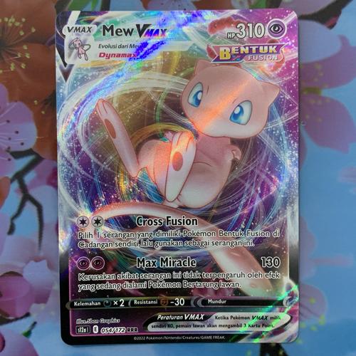 Jual Pokemon TCG Indonesia Mew Vmax S12a 054 V max - Kab. Bekasi ...