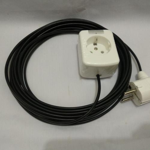 Jual stop kontak kabel gepeng 30meter kawat rambut tembaga - Kota ...
