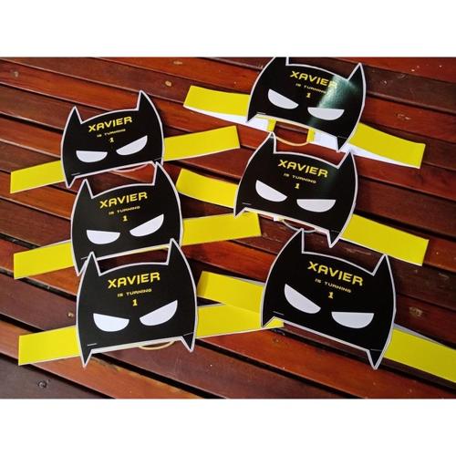 Jual souvenir topi ulang tahun anak tema batman - BATMAN - Kab. Kudus ...