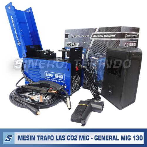 Jual Mesin Las MIG CO2 Trafo Las MIG - GENERAL POWER MIG130 MMA MIG TIG ...
