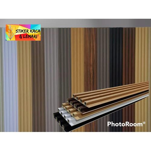 Jual Woodpanel Wood Panel WPC PVC Motif Kayu Uk 150cm x 16cm x 22mm - Jakarta Barat - Stiker ...
