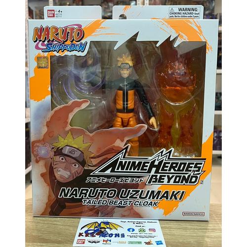 Jual BANDAI ANIME HEROES NARUTO UZUMAKI TAILED BEAST CLOAK SKALA SHF ...