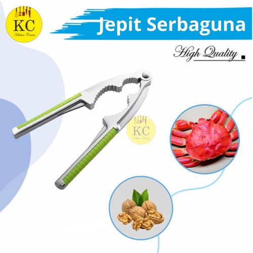 Jual Tang Jepit Kepiting Pemecah Cangkang Lobster Alat Penjepit Walnut ...