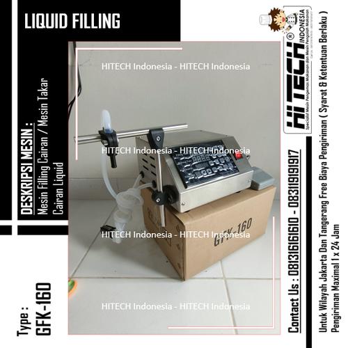 Jual Mesin Pengisi Cairan GFK-160 Liquid Filling Mesin Takar Cairan Air - Jakarta Barat - HITECH ...