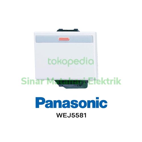 Jual Mata Saklar single engkel lebar panasonic wej5581 wej 5581 wide ...