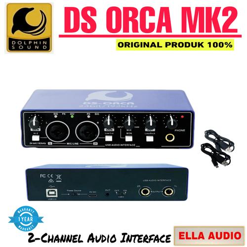 Jual DS ORCA MK2 Dolphin Sound Audio Interface 2-Channel - Jakarta ...