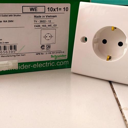 Jual STOP KONTAK CLIPSAL E426/16S STOP KONTAK SCHNEIDER S-CLASSIC ...