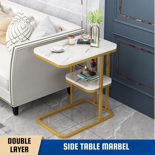 Jual Meja Kecil Ruang Tamu Minimalis Gaya Eropa Marbel - Hitam ...