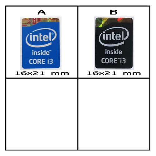 Jual Sticker Stiker Logo intel Core i3 Gen 4 Gen 5 Original - A - Kab. Karawang - Platinum 78 ...