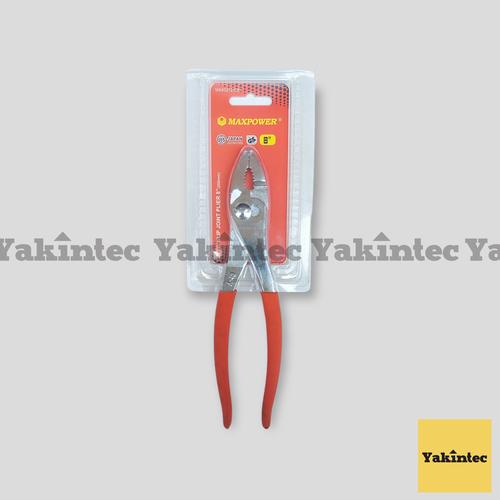 Jual Tang Slip Joint 8" Inch / Slip Joint Plier 200mm MAXPOWER - Kota ...