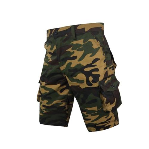 Jual ZHON ARMY - Edric Combat Short - Cargo Camouflage Army Hijau ...