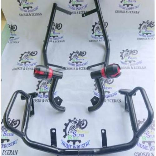 Jual [Aks Motor] Crashbar Tubular Adv 150 full body samping dan depan ...