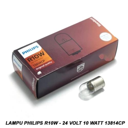 Jual PHILIPS R10W Bohlam/Lampu Sein/Sen 24V 10W Kaki 1/K1/Kaki1 Kecil ...