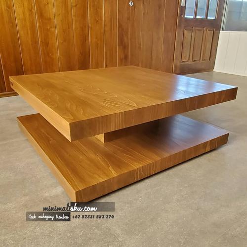 Jual Meja Tamu Minimalis Persegi kayu jati - Kab. Jepara - Minimalisku ...