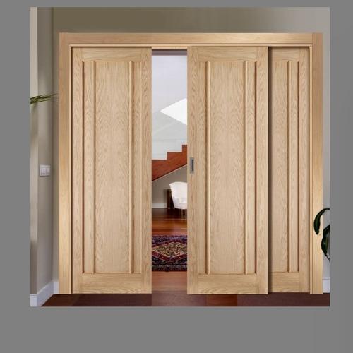 Jual PINTU SLIDING KAYU JATI SOLID MODEL SEDERHANA DAN ELEGAN 347 - Kab ...