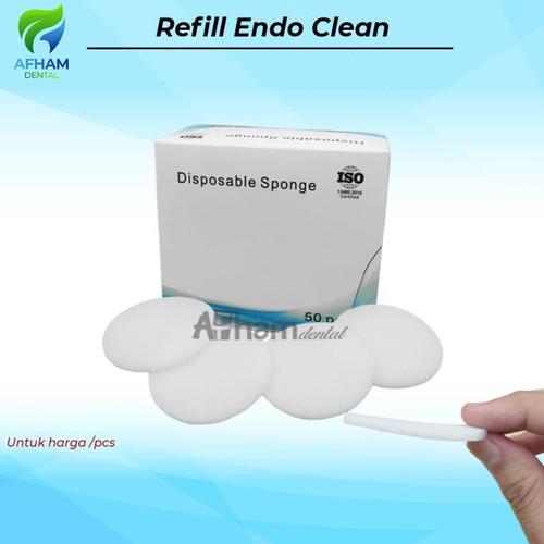Jual ENDO CLEAN STAND REFIL / SPONGE / BUSA FOAM DISPOSABLE ENDODONTIC ...