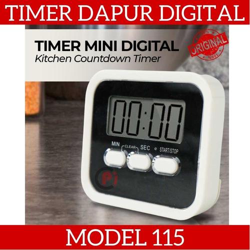 Jual Timer Mini Counter Digital Dapur Untuk Masak Countdown Timer Model 115 - Kota Medan - Pi ...
