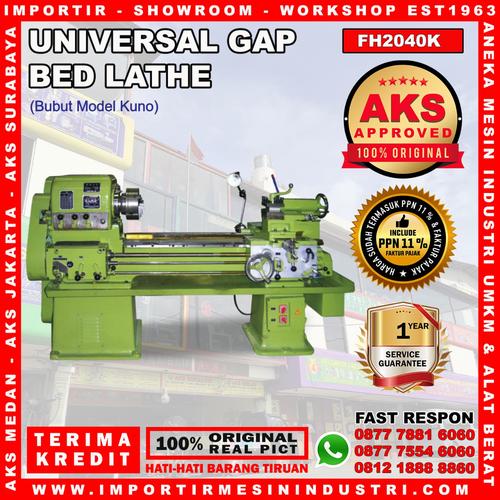 Jual Mesin Bubut Gap Bed Lathe 4 Kw Model Kuno / FH2040K 520 mm x 1000 mm - Jakarta Utara ...