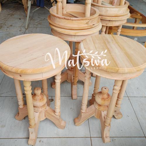 Jual meja bulat meja teras meja gallery meja photo studio - Kab. Jepara ...