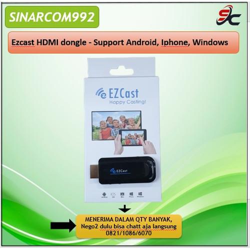 Jual HDMI Ez Cast Ezcast HDMI dongle - Support Android, Iphone, Windows ...