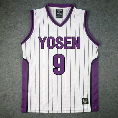 Jual JERSEY BASKET ANIME KUROKO YOSEN HIGH SCHOOL #9 ATSUSHI ...