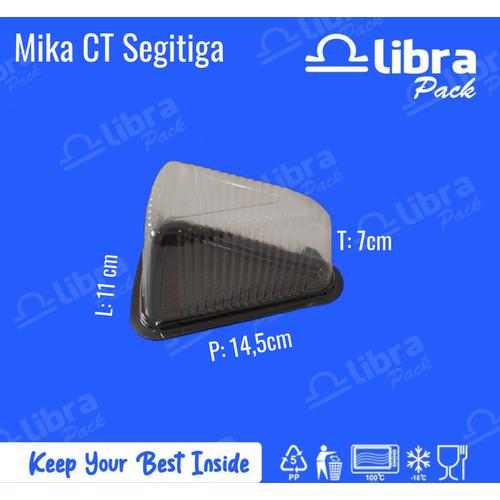 Jual Mika Cake Tray Segitiga Dus 500pcs Mika Kue Mika Cake Mini - Kota ...