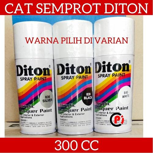 Jual DITON Cat Semprot Spray Paint Acrylic Isi 300cc Banyak Pilihan ...