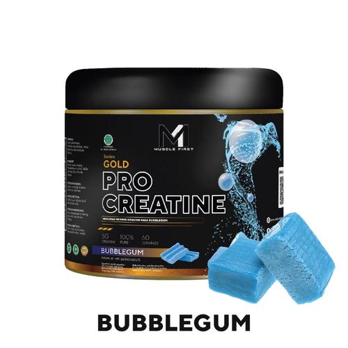 Promo PRO GOLD CREATINE 300 gram MUSCLE FIRST ORIGINAL OFFICIAL HALAL ...