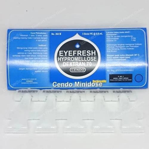 Jual CENDO EYEFRESH MINIDOSE ISI 5 BOTOL PE @ 0.6 ml - Jakarta Selatan ...