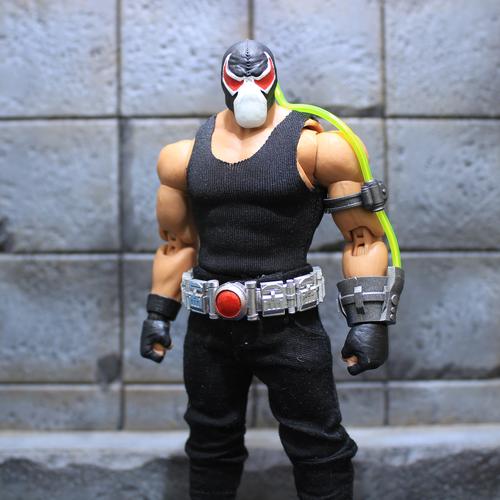 Jual 1/12 Custom DC Bane Knightfall Conversion Kit Mezco Storm ...