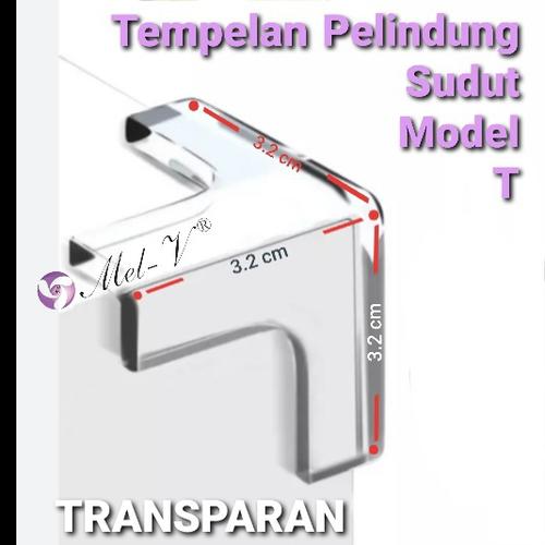 Jual Tempelan Pelindung Sudut Meja Model T Silikon Pengaman Siku Lemari - Jakarta Pusat - Tk 92 ...