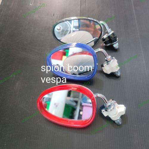 Jual spion jepit vespa spion boom vespa ori italia - crome - Kota ...
