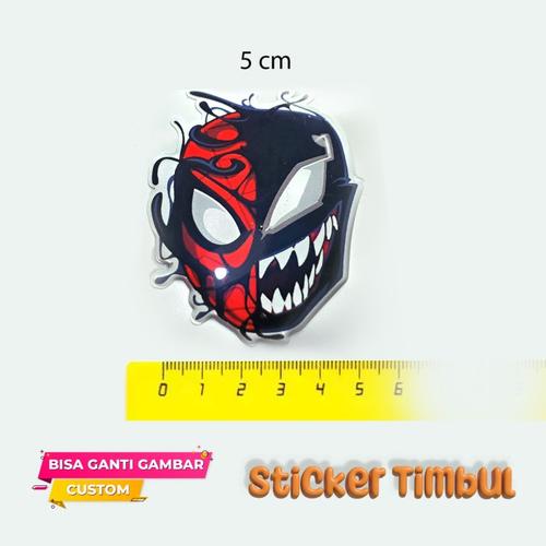Jual Sticker stiker Venom cutting timbul emblem decal laptop bisa ...