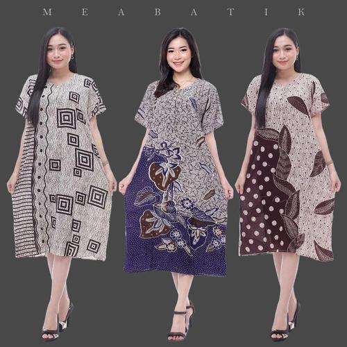 Jual Daster Kencana Ungu - Daster Batik LD 105 - Daster Busui - DBs#7 ...