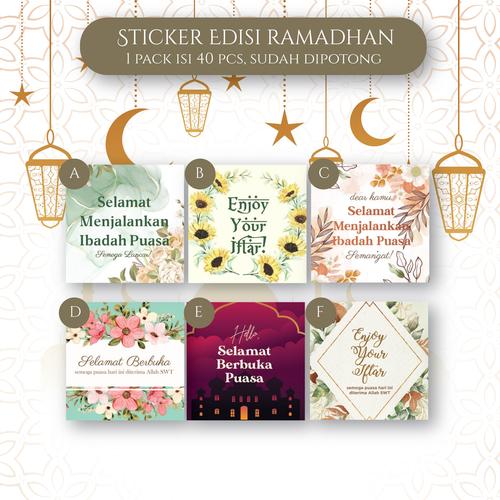 Jual Sticker Label Idul Fitri Lebaran Buka Puasa - A - Kota Surabaya ...