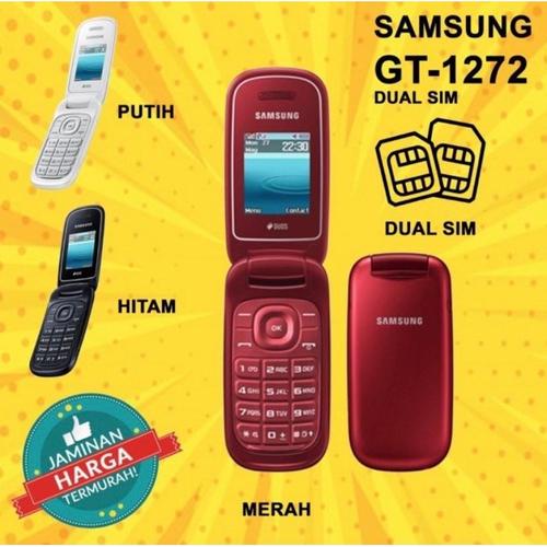Jual HP SAMSUNG LIPAT JADUL GT1272 DUAL SIM, SAMSUNG LIPAT CARAMEL ...