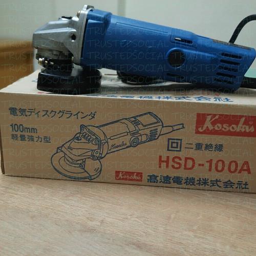 Jual Mesin Gerinda Kosoku 4" HSD-100A Made in Japan(ORI) - Jakarta Pusat - Trustedsocial | Tokopedia