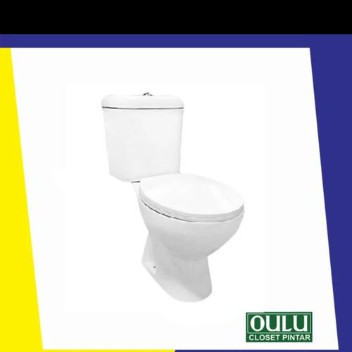 Jual closed duduk oulu C433 putih / toilet duduk kamar mandi - Kota ...