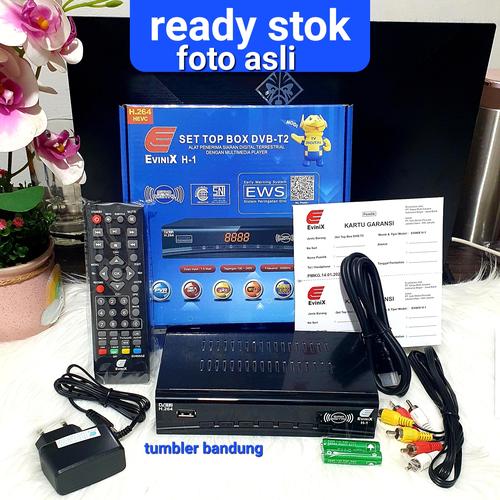 Jual stb tv digital HD receiver antena STB set top box bandung ...