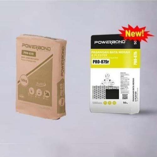 Jual Semen Mortar Instan Powerbond PRO-879 Plester dan Pemasangan Bata ...