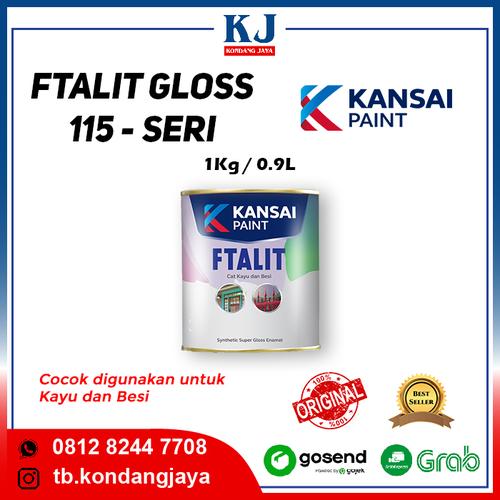 Jual KANSAI FTALIT 1KG WARNA GLOSS (115-SERI) || CAT KAYU BESI - 582 ...